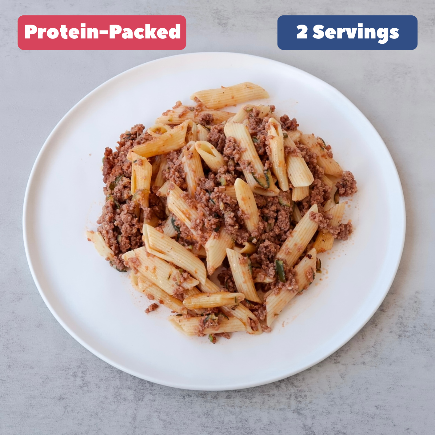 Beef Rigatoni with Shredded Zucchini [Heat & Eat] – JChef Kosher Market